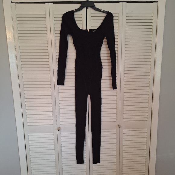 Hera Collection | Pants & Jumpsuits | Hera Collection Black Full Ribbed ...